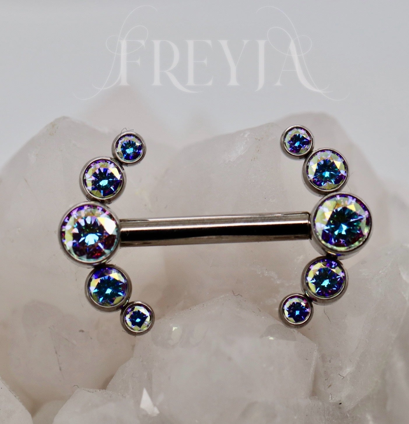 Arc Nipple Ends Freyja Piercing Online Jewelry Store